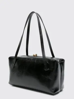 JIL SANDER Small Goji Pillow Shoulder Bag - Black