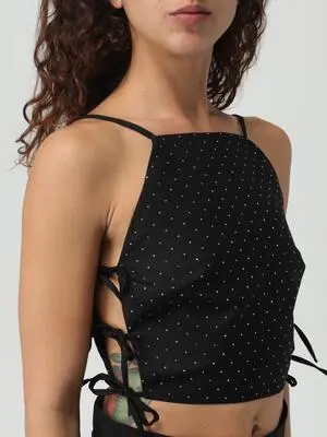 CHIARA FERRAGNI Embellished Crop Top