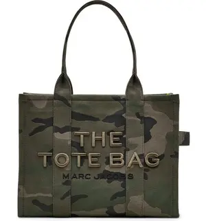 Marc Jacobs Camo Jacquard Large Tote Bag - Camo Multi
