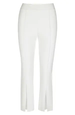 Commando Faux Leather Split Front Ankle Pants