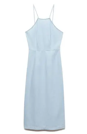 Mango Denim Midi Dress