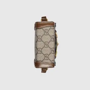 Gucci Horsebit 1955 Mini Bag Gg Canvas