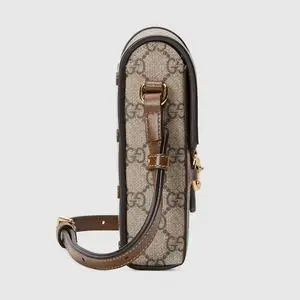 Gucci Horsebit 1955 Mini Bag Gg Canvas