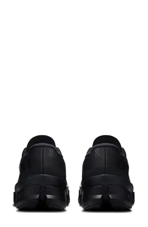 On Cloudmonster Running Shoe - Black/black