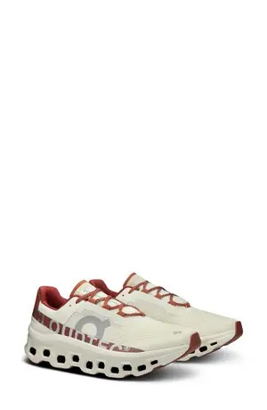 On Cloudmonster 1 Running Shoe Ivory/ruby