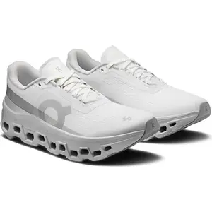 On Cloudmonster Running Shoe - White/white