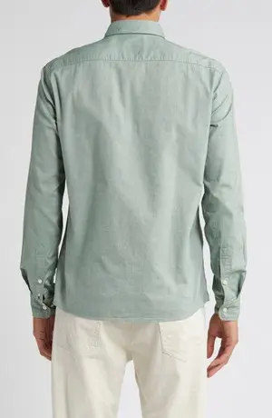 BOSS Roan Solid Button-down Shirt