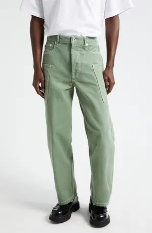 Kenzo Elephant Flag Monkey Fit Cargo Jeans