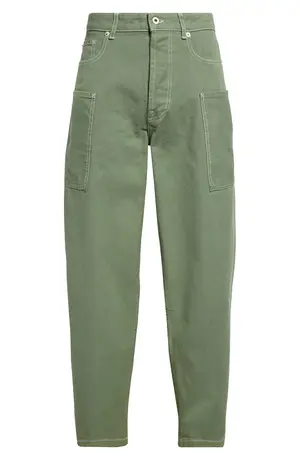 Kenzo Elephant Flag Monkey Fit Cargo Jeans