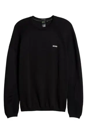 BOSS Perform-x Crewneck Sweater - Black