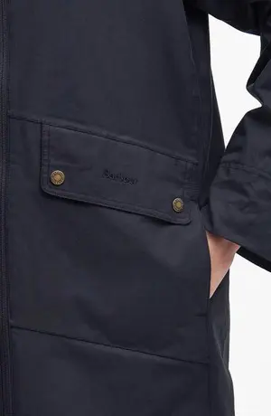 Barbour Heron Waterproof Jacket - Dk Navy