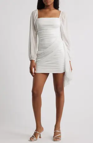 Jump Apparel Square Neck Cocktail Dresses For Women