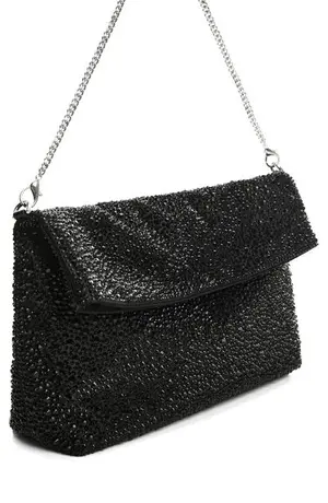 Mango Crystal Chain Strap Handbag