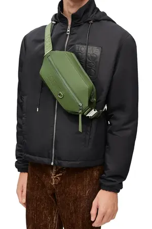 Loewe LOEWE Convertible Sling Bag Hunter Green