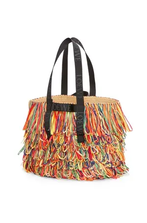 Loewe Fold Shopper - Multicolor/black