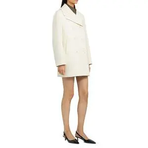 Prada Double-breasted Wool Coat