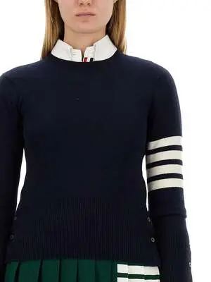 Thom Browne 4-bar Cashmere Shirt