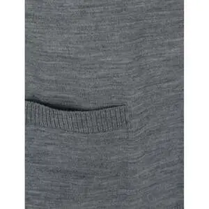 Thom Browne Wool Cardigan - Gray