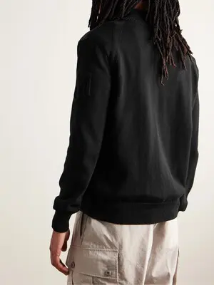 MONCLER BLACKジップアップジャケット MONCLER（モンクレール） トラックジャケット ZIP UP CARDIGAN 8G00056