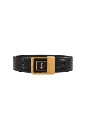 Saint Laurent Buckle Belt
