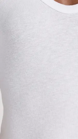 Enza Costa Textured Rib Top