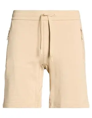 Armani Exchange Cotton Athletic Shorts - Beige
