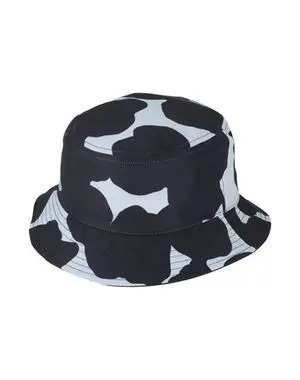 Sandro Animal Print Bucket Hat - Blue