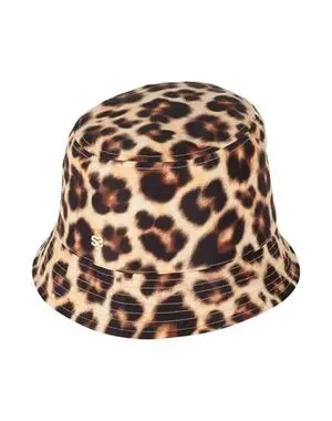 Sandro Leopard Print Bucket Hat - Sand