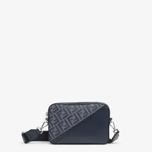 Fendi Diagonal Camera Case Blue
