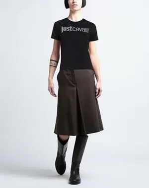 Just Cavalli Logo-print T-shirt - Black
