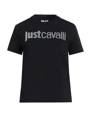 Just Cavalli Logo-print T-shirt - Black