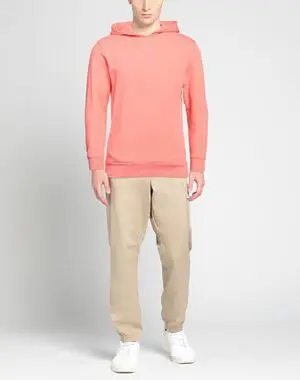 Sandro Cotton Blend French Terry Sweatshirt - Coral