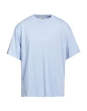 Sandro T-shirt Size Cotton, Elastane - Light Blue