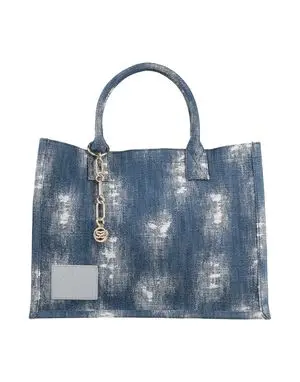 Sandro Maxi Denim Shopper Bag