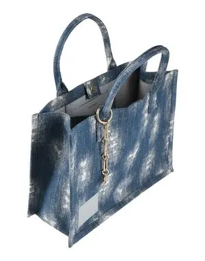 Sandro Maxi Denim Shopper Bag