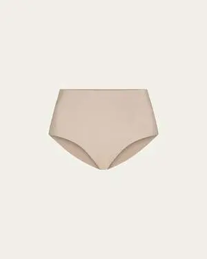 Commando Zone Smoothing High-rise Stretch Briefs - Tnu-beige