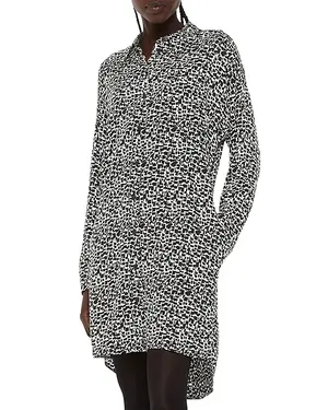 Whistles Helena Scratch Print Dress