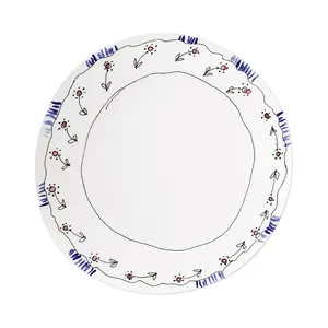 SERAX Marni Anemone Milk Dinner Plate - Multi