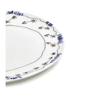 SERAX Marni Anemone Milk Dinner Plate - Multi