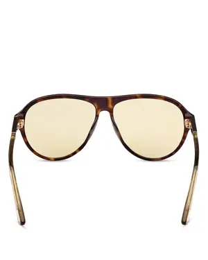 TOM FORD Pilot Sunglasses, 59mm