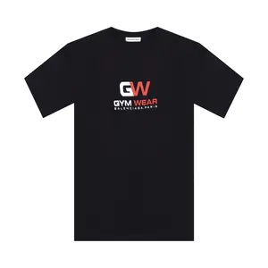 Balenciaga Gym Wear Logo T-shirt - Black
