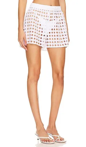 Solid & Striped Charlie Short In White