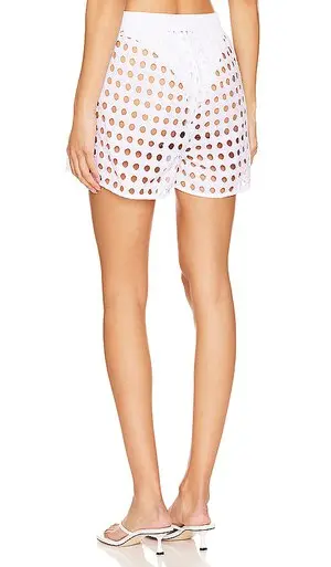 Solid & Striped Charlie Short In White
