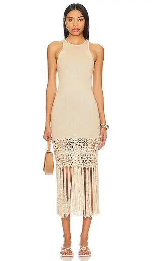 Tularosa Lucaya Dress - Tan