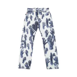LEVI'S X Denim Tears 501 Original Fit Jeans - White