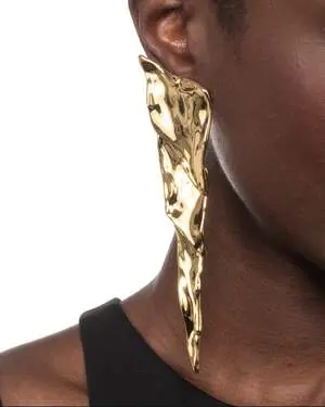 Alexis Bittar Molten X-large Cascade Clip Earrings