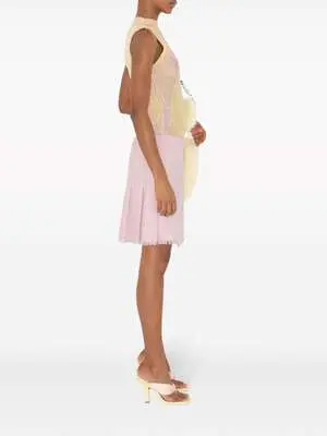 Burberry Argyle Intarsia-knit Top
