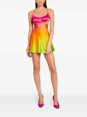 Retrofete Josefine Gradient-print Minidress