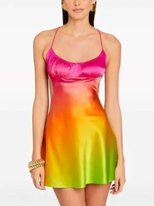 Retrofete Josefine Gradient-print Minidress