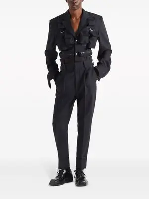 Prada Wool Tailored Trousers
